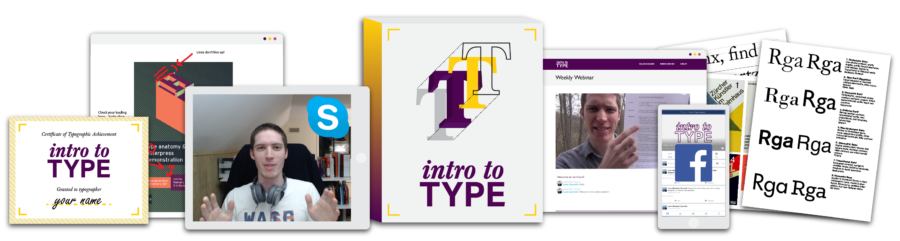 Intro to Type | A 12-week course on typography.